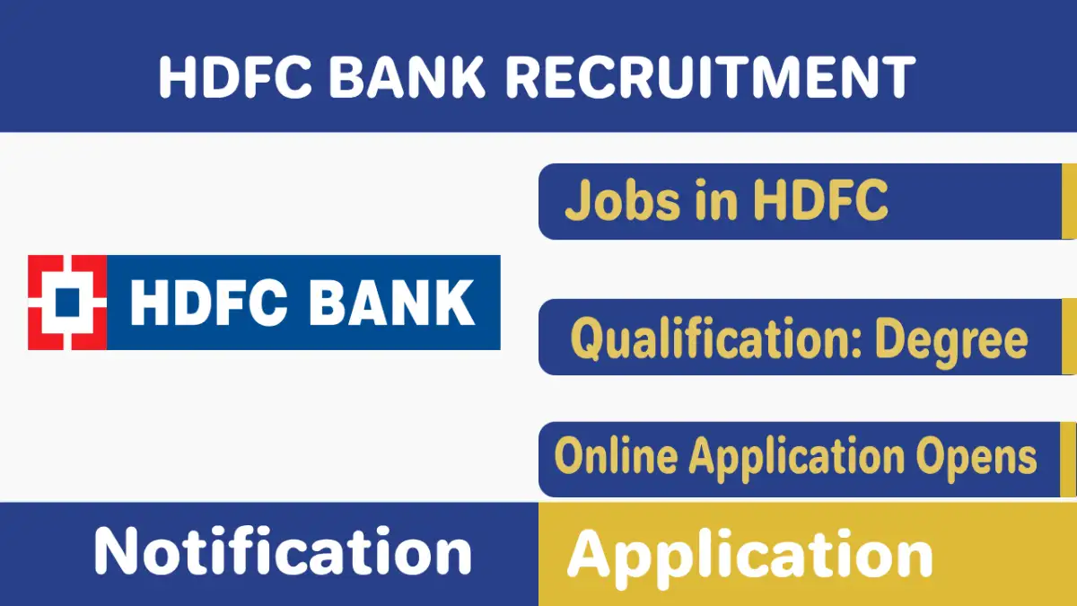 HDFC Careers 2025, Last Date Extended to Apply Online for HDFC PO Recruitment