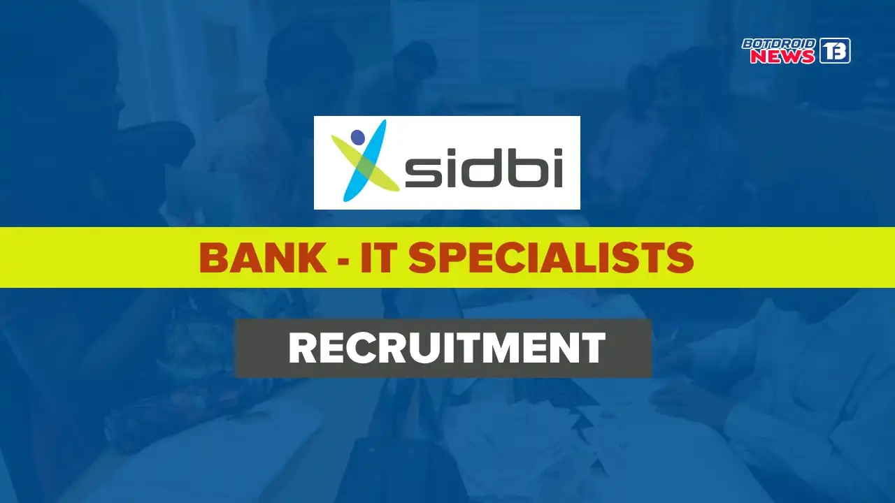SIDBI IT Specialist Recruitment 2025: Check Details Online Easily